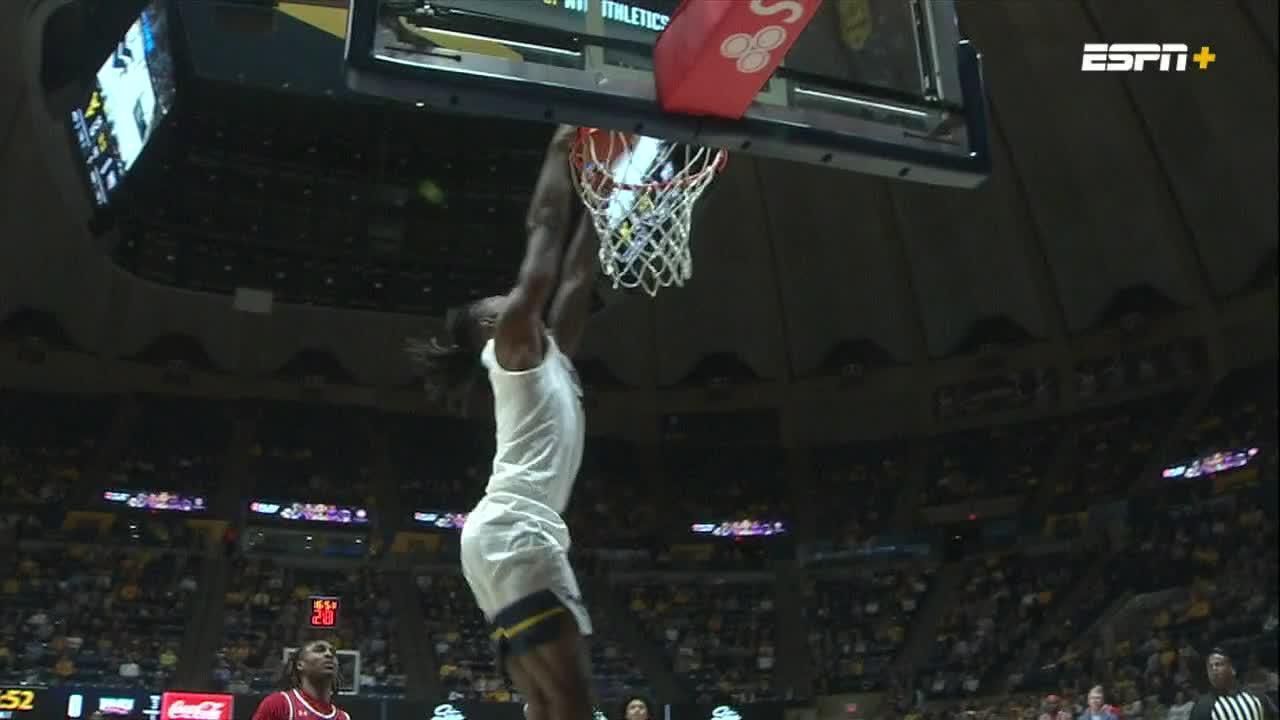 Javon Small gets up for the beautiful slam dunk - ESPN Video