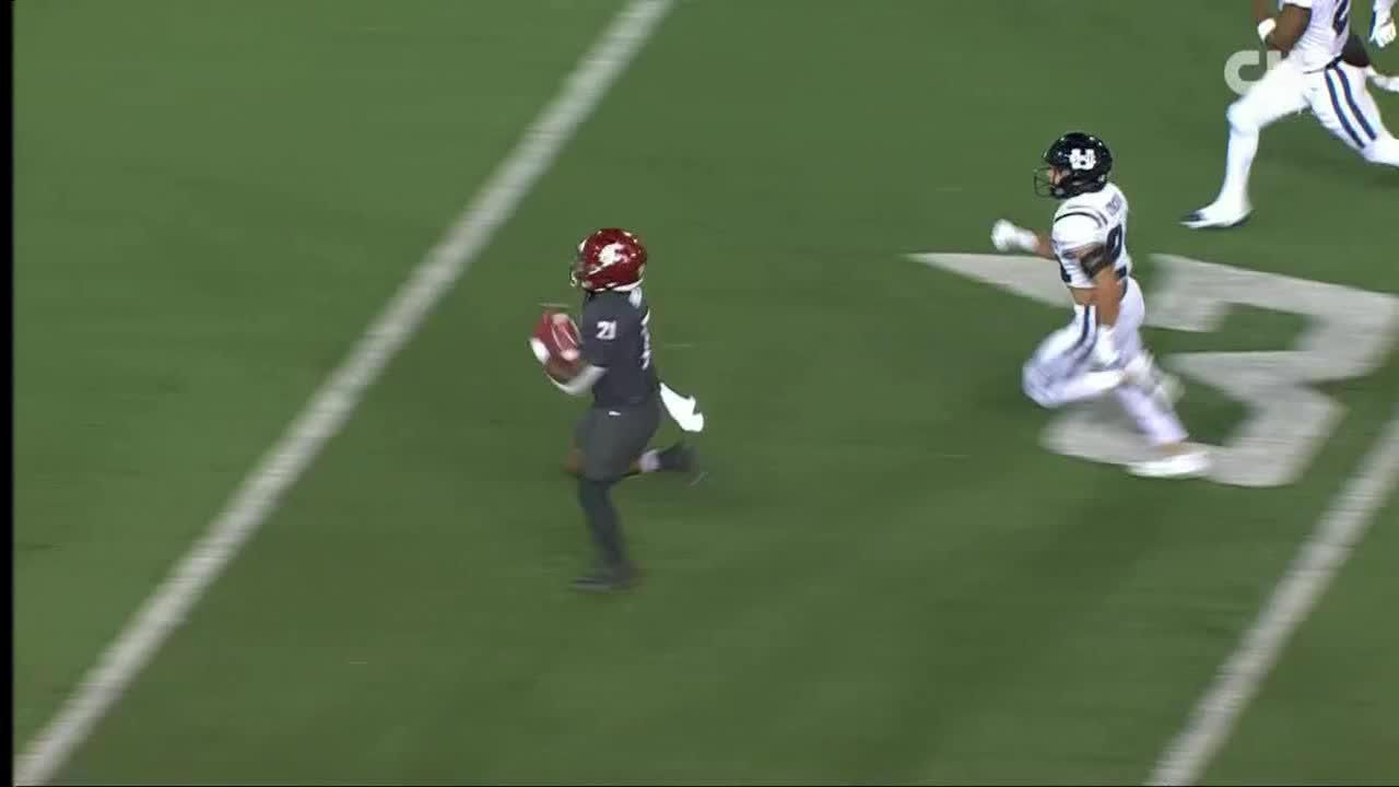 Washington State's Wayshawn Parker takes off for 75-yard TD - ESPN Video