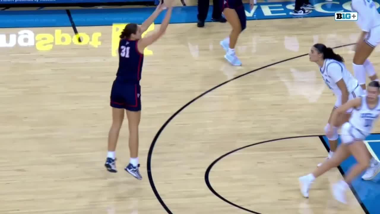 Megan Harkey nails it from behind the arc - ESPN Video