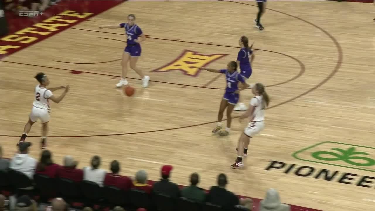 Arianna Jackson sinks it from downtown - ESPN Video