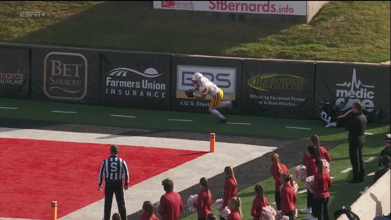Aidan Armenta throws 26-yard touchdown pass vs. Arkansas State - ESPN Video