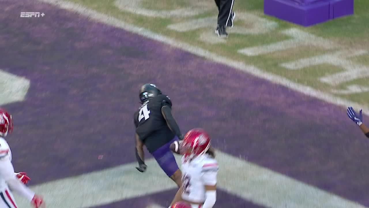 Touchdown! Cam Cook scores vs. Arizona - ESPN Video