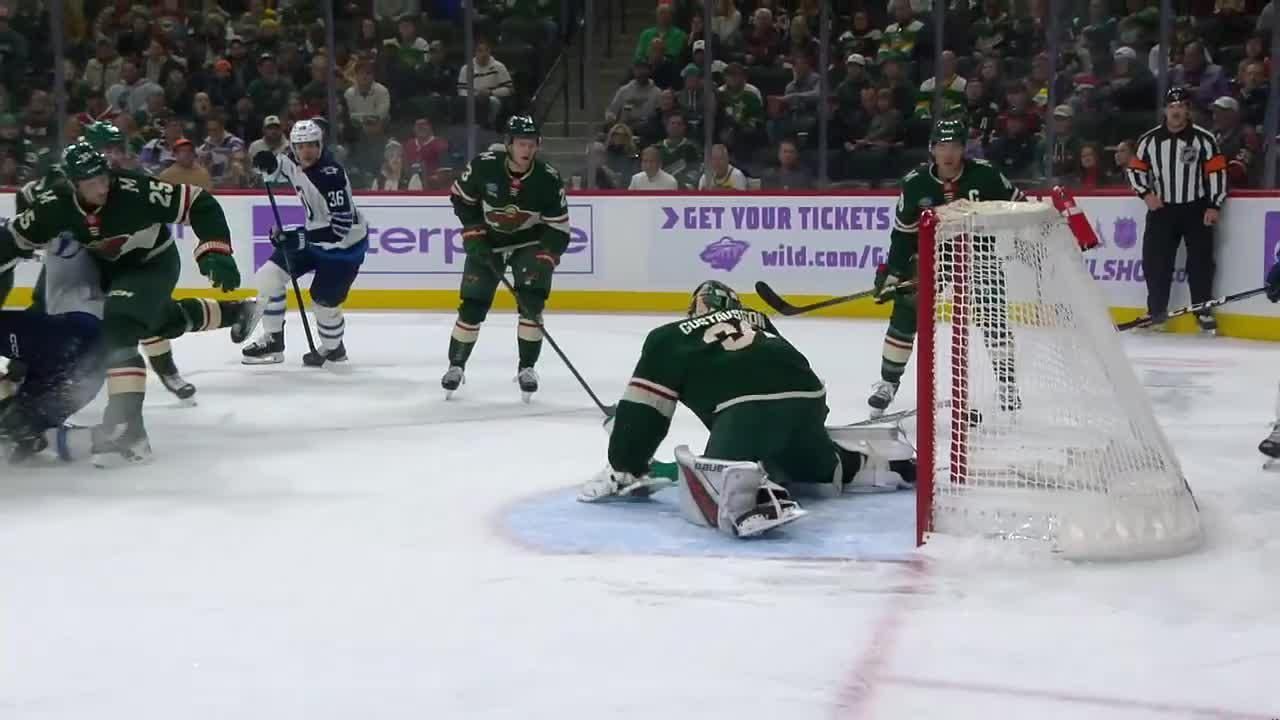 Alex Iafallo nets goal for Jets - ESPN Video