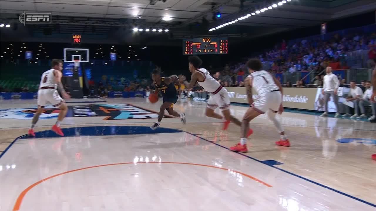 Javon Small makes a sweet move inside for a layup - ESPN Video