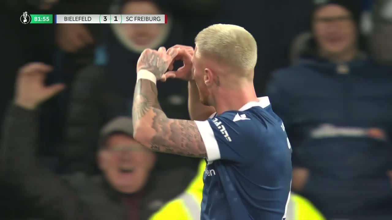 Louis Oppie with a Spectacular Goal vs. SC Freiburg - ESPN Video