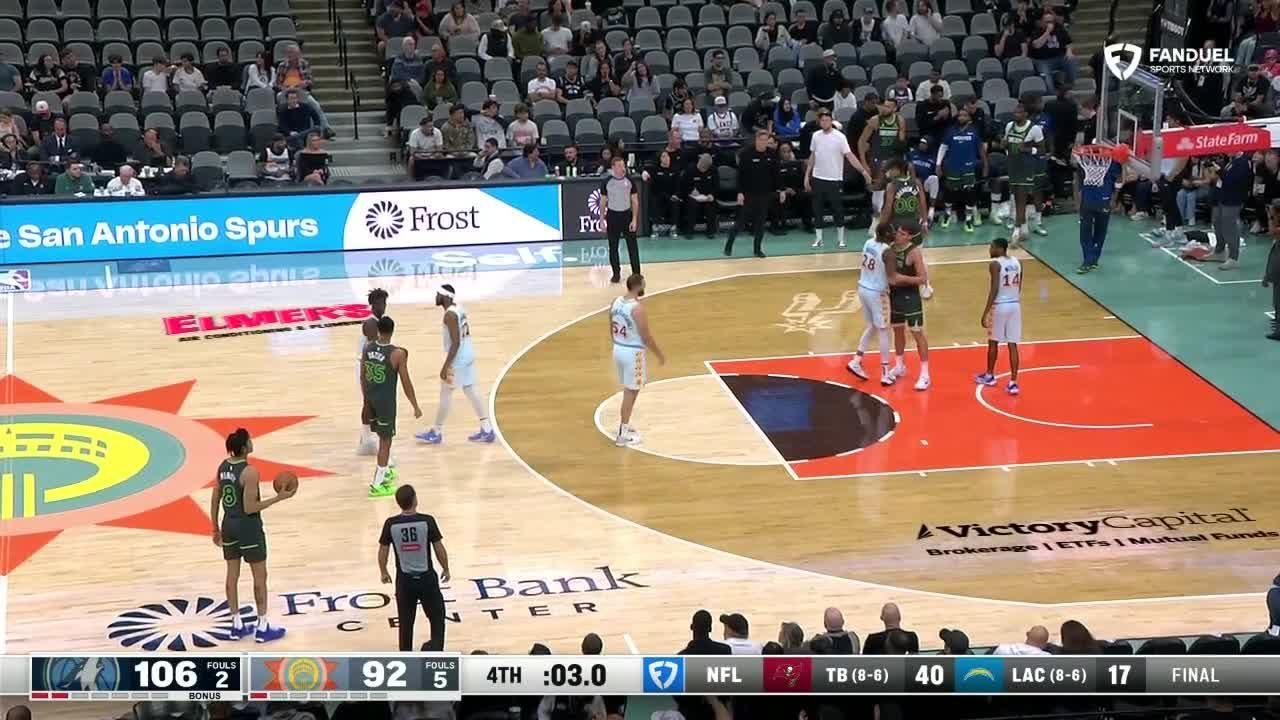 Minnesota Timberwolves vs. San Antonio Spurs: Game Highlights - ESPN Video