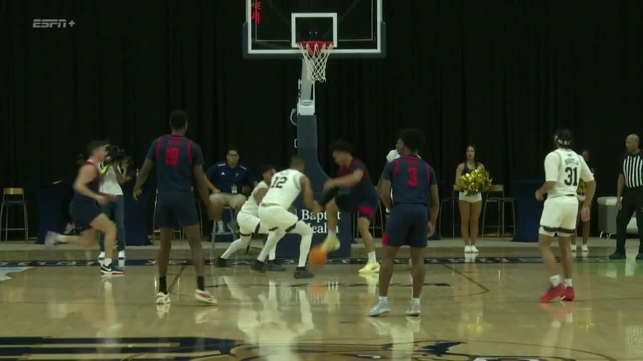 Travis Gray elevates for the big-time block - ESPN Video