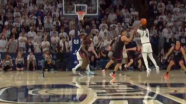 Utah State wins on Ian Martinez's 4-point play - ESPN Video
