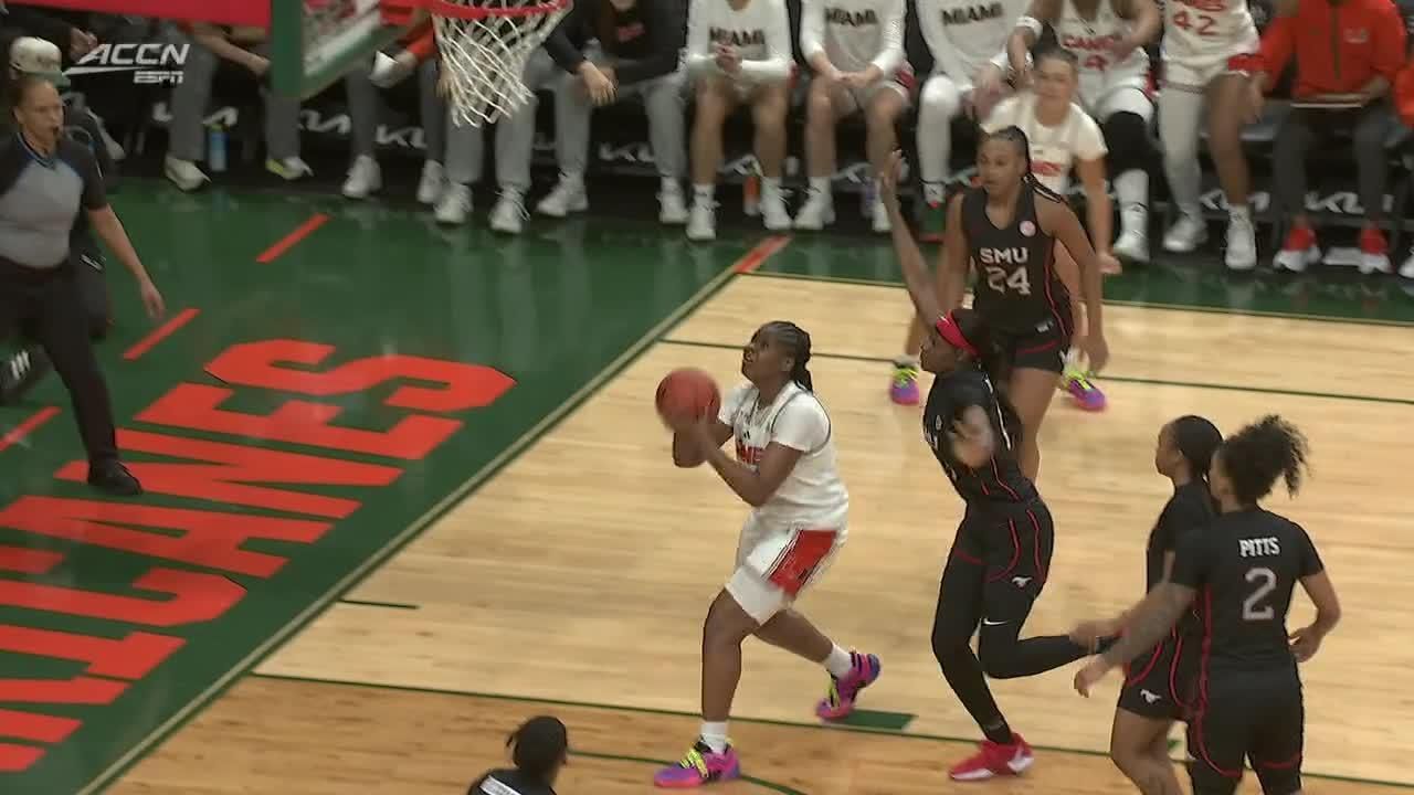 Sandra Magolico rises to block the shot - ESPN Video