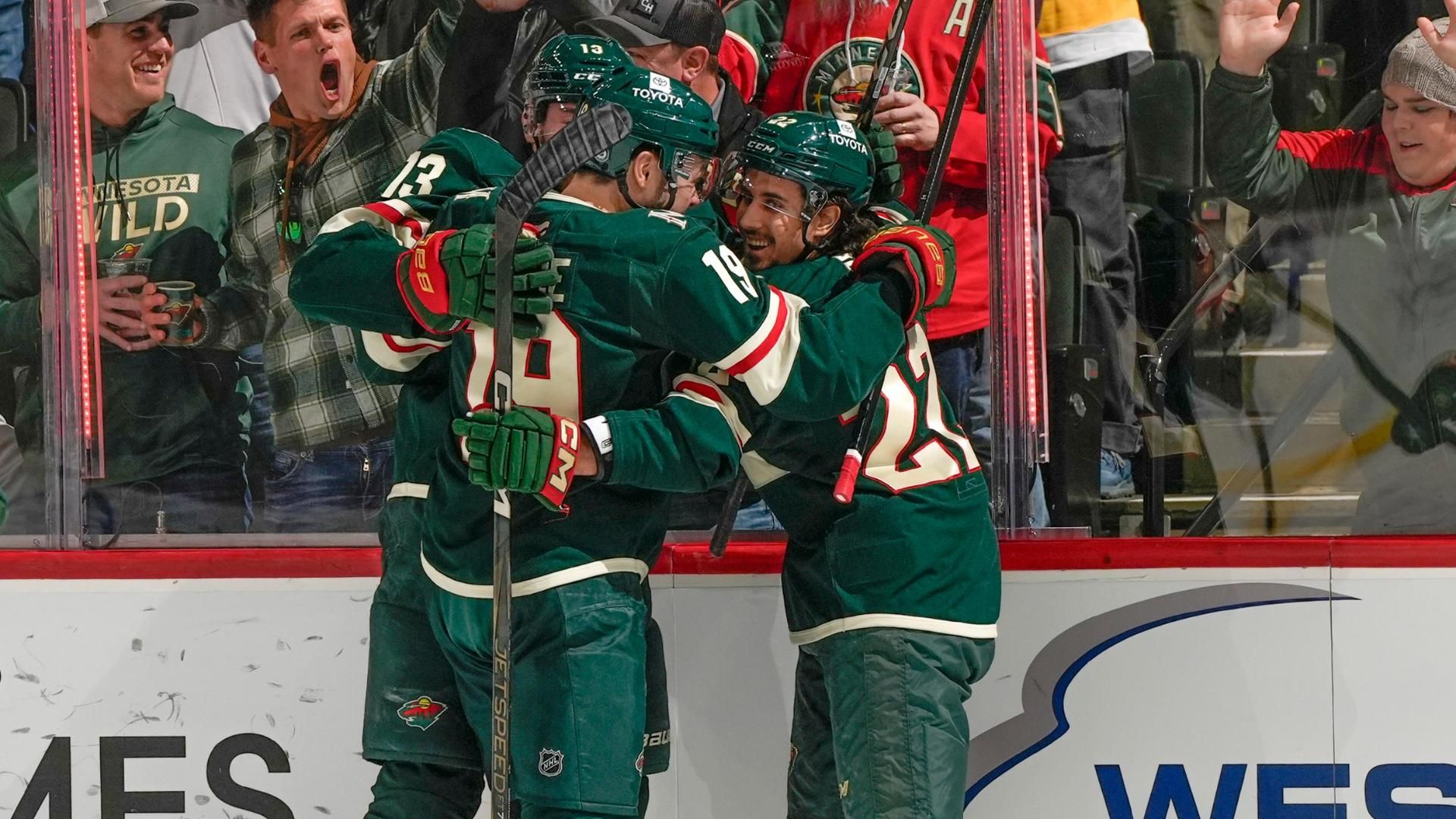 Wild strike first with goal by Yakov Trenin - ESPN Video