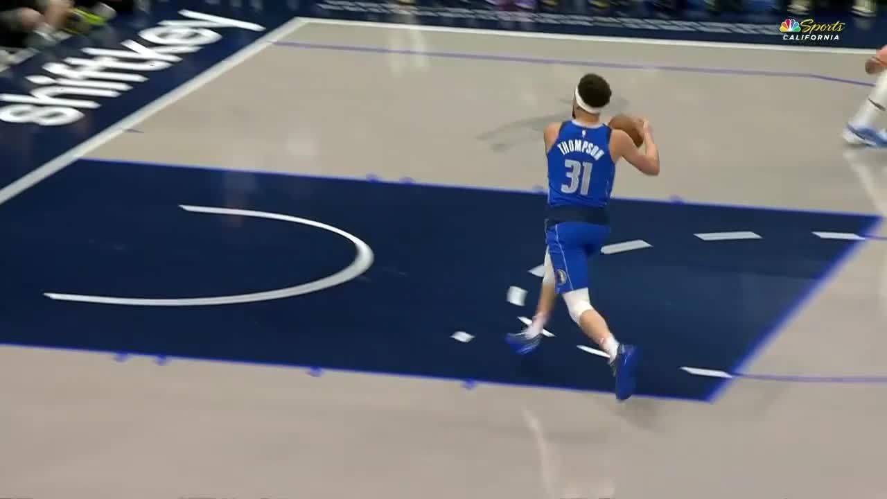 Klay Thompson elevates for dunk Sacramento Kings - ESPN Video
