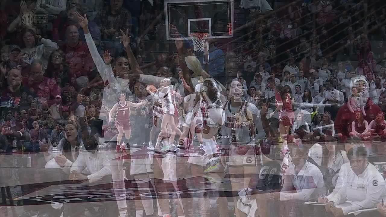 Bree Hall nails it from behind the arc - ESPN Video