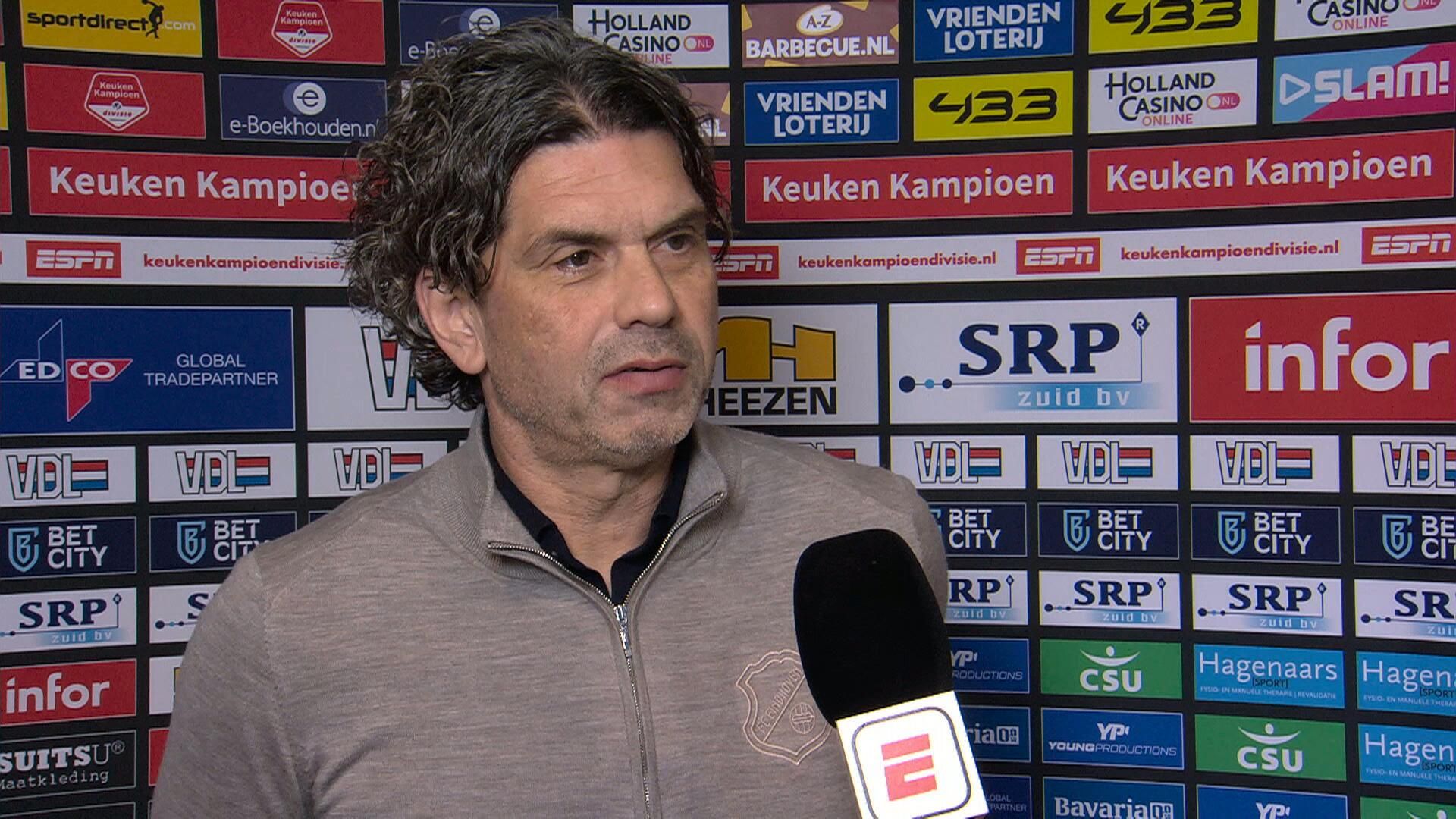 Verberne teleurgesteld in FC Eindhoven: ''Het leek wel ...