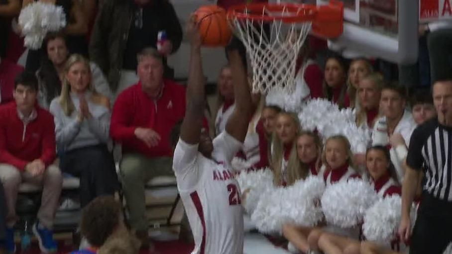 Aiden Sherrell slams one home for Alabama - ESPN Video