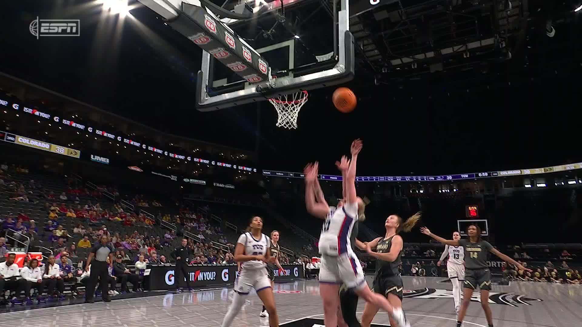 Hailey Van Lith gets the and-1 - ESPN Video