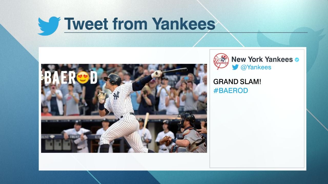 Tweet from Yankees - ESPN