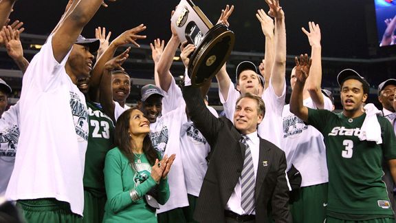 NCAA tournament: Michigan State Spartans heading to a home-cooked Final ...