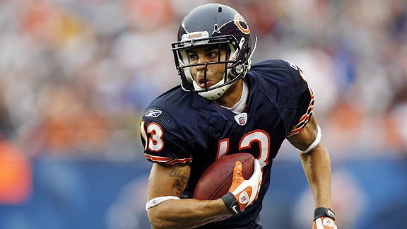 Johnny Knox of Chicago Bears emerging as big-play wideout - ESPN