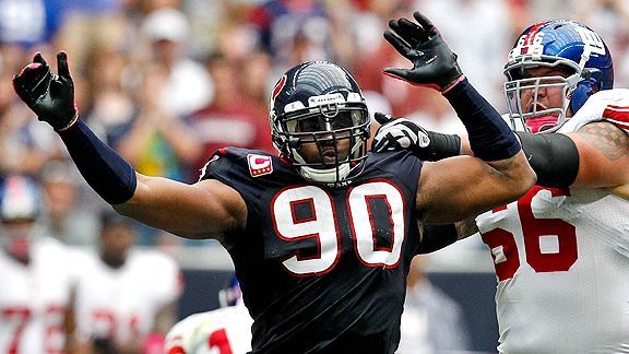 NFL: Texans' D depends on Williams - ESPN