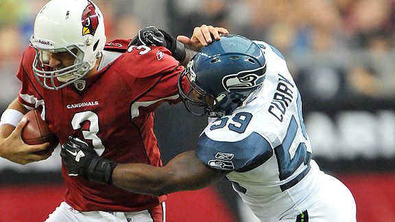 NFL: Seattle LB Aaron Curry is under pressure in 2011 - ESPN