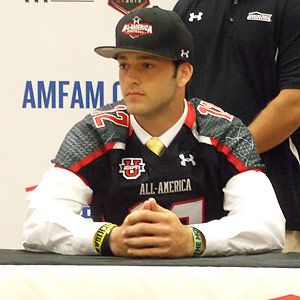 Michigan commit Shane Morris receives jersey for Under Armour All ...