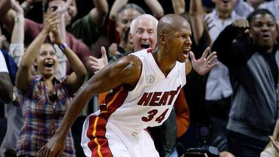 Ray Allen making memories in Miami - ESPN