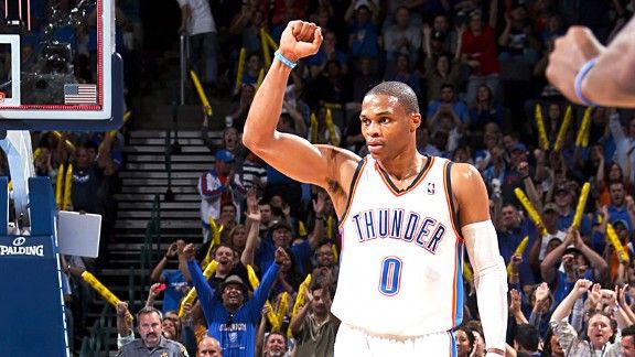 NBA - Russell Westbrook, Ed Davis exploding after slow starts; J.R ...