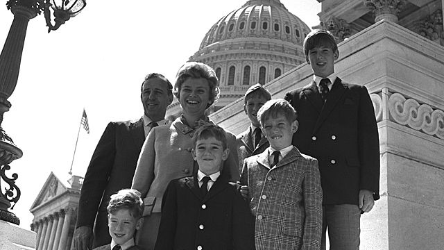 Roger Goodell's father, Senator Charles Goodell - ESPN
