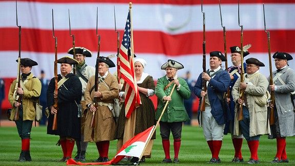 Photos: Patriots Day scenes from Fenway - ESPN - Boston Red Sox Blog- ESPN