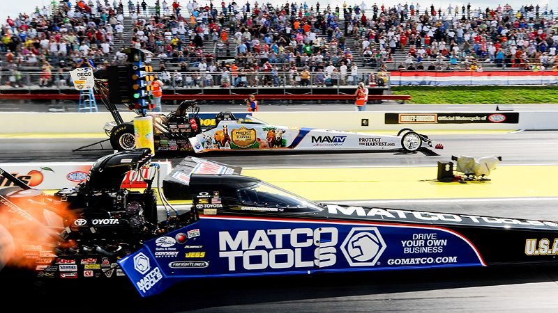 NHRA - Antron Brown and Johnny Gray soar at Atlanta - Don Schumacher ...