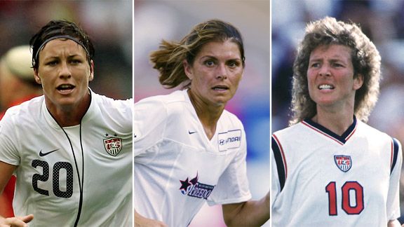 espnW -- The most influential American female soccer players - ESPN