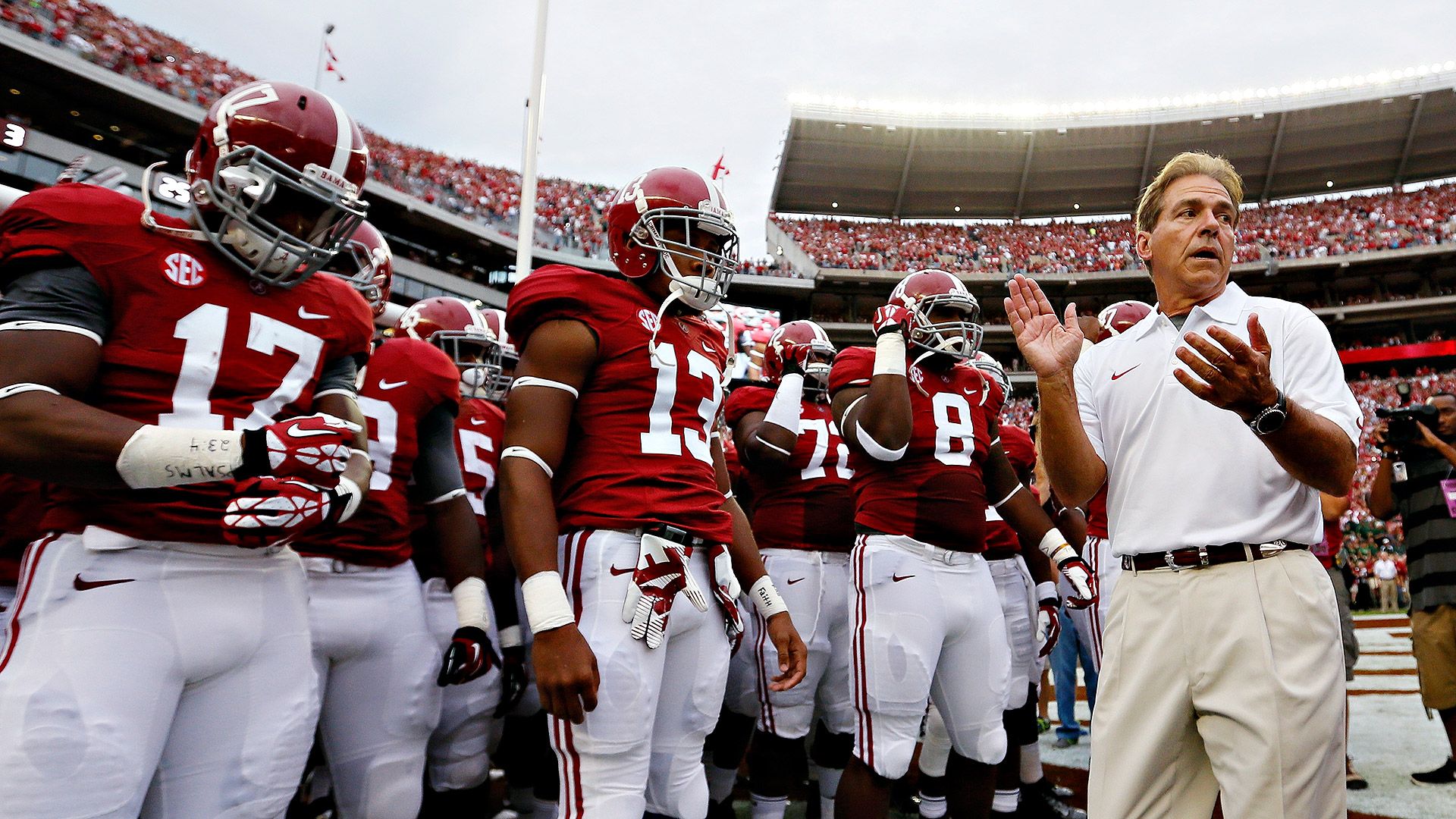 Nick Saban's challenge has been this year's Crimson Tide team, not the ...