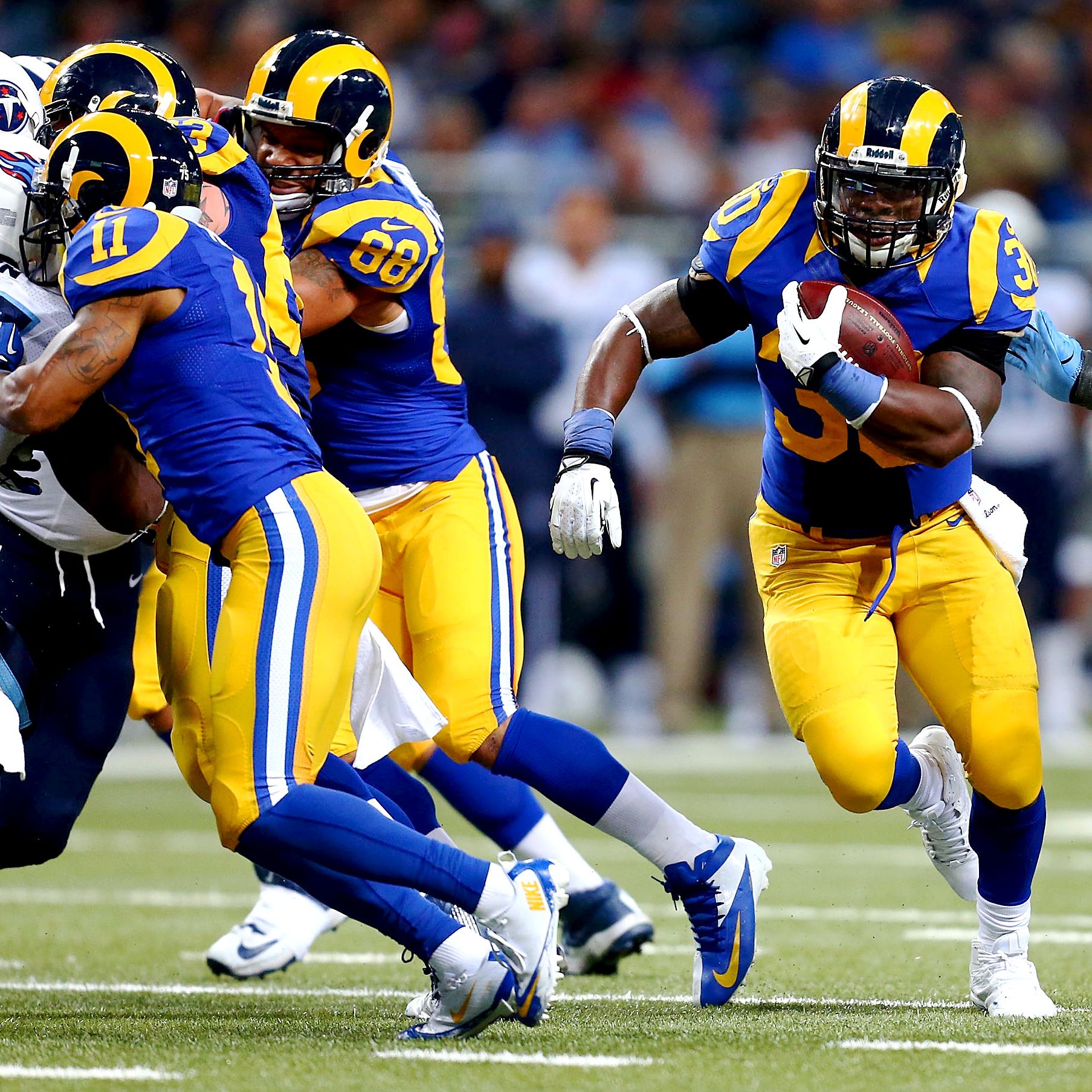 Rams' O-line embraces run-first mentality - St. Louis Rams Blog- ESPN