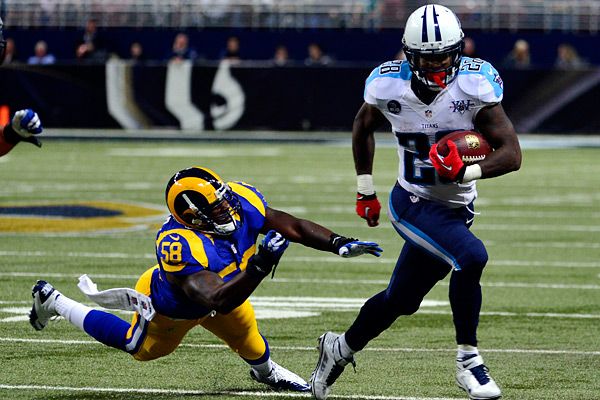 Chris Johnson of Tennessee Titans played through torn meniscus since ...