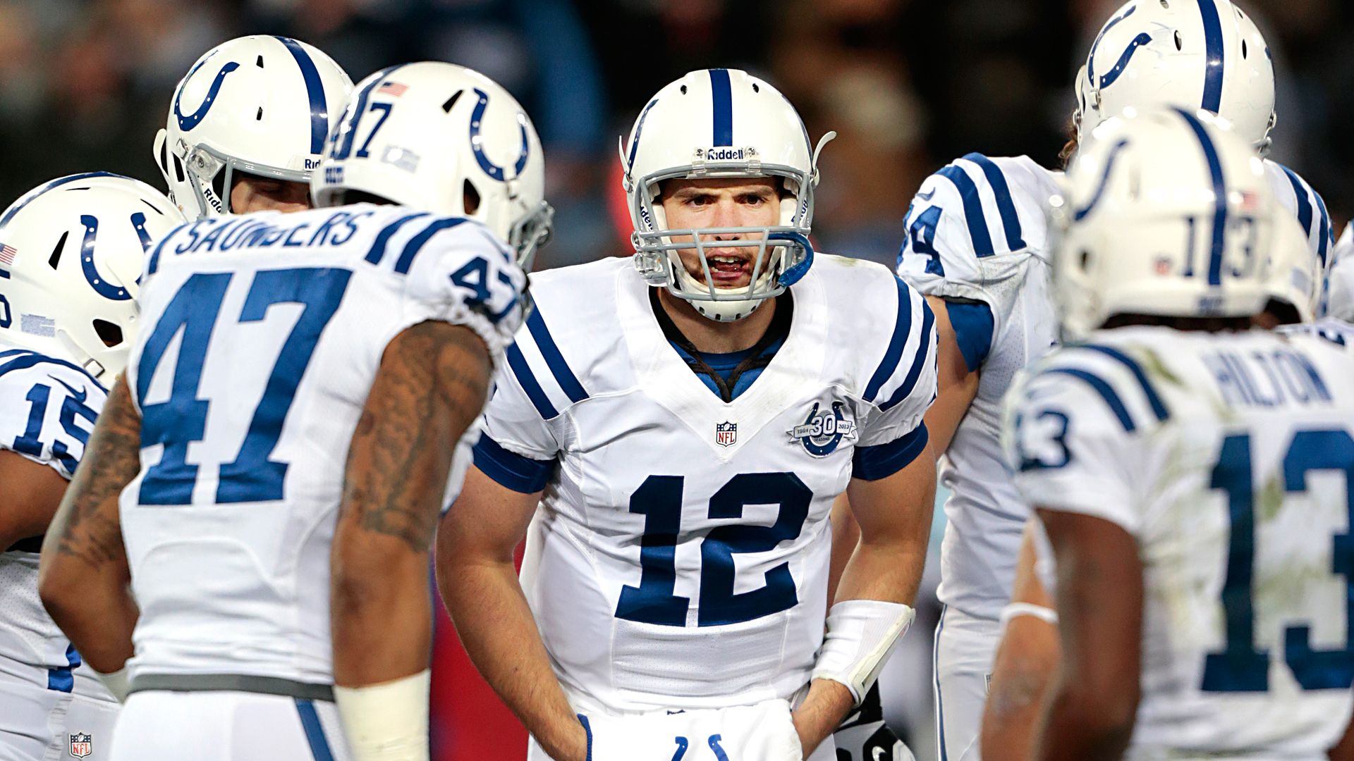 Andrew Luck lights fire under Colts at halftime - Indianapolis Colts ...