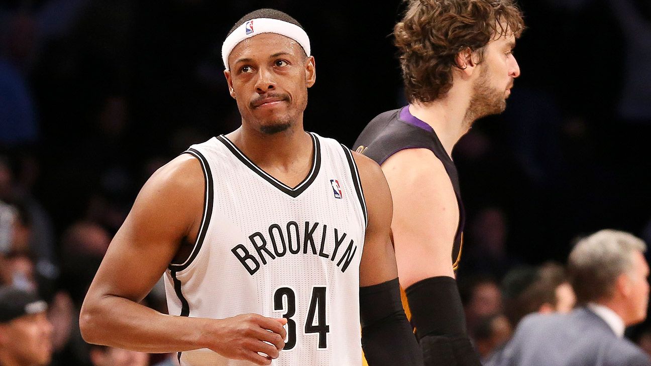 Paul Pierce still positive despite Brooklyn Nets' shaky start - ESPN ...