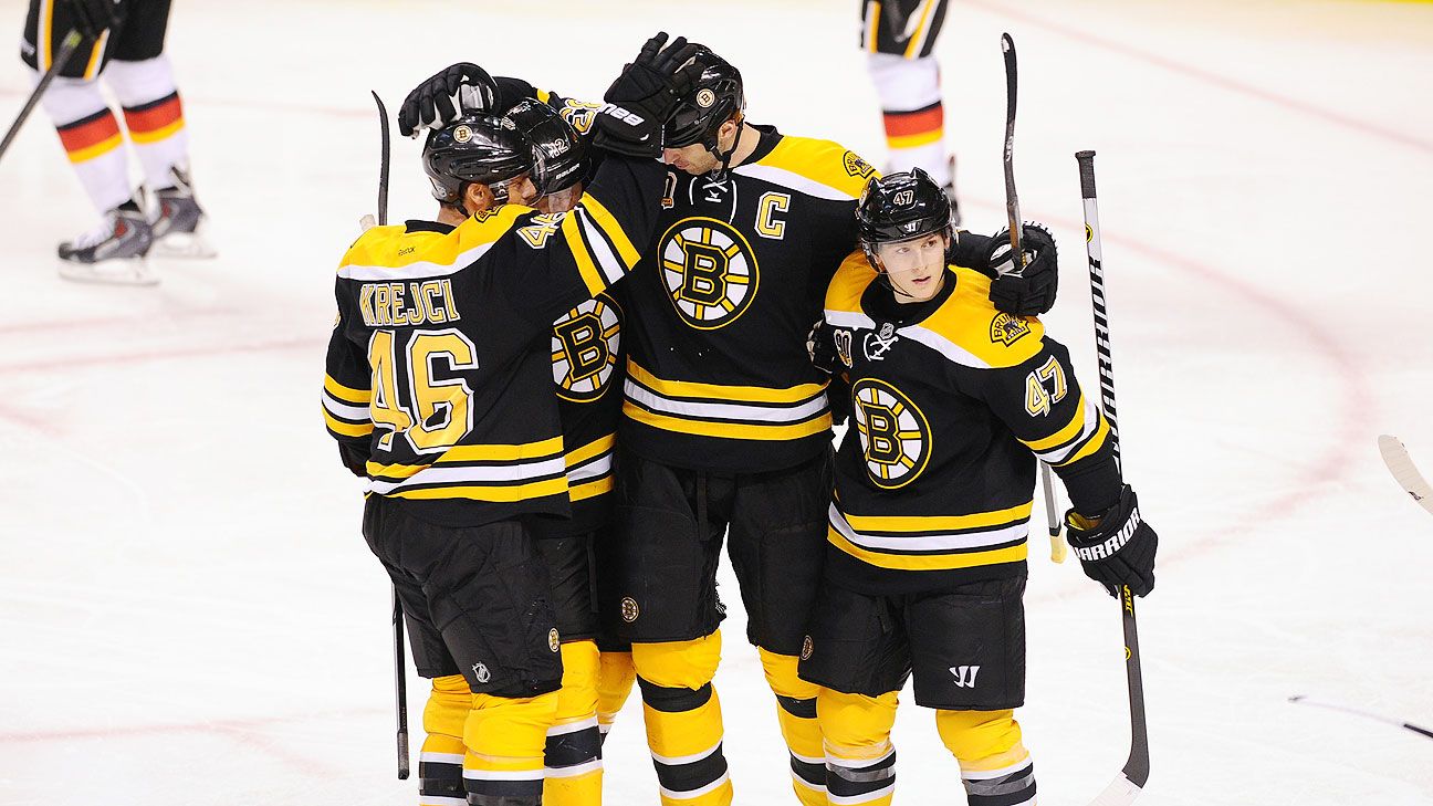 Zdeno Chara gathers mates, leads them to win - ESPN