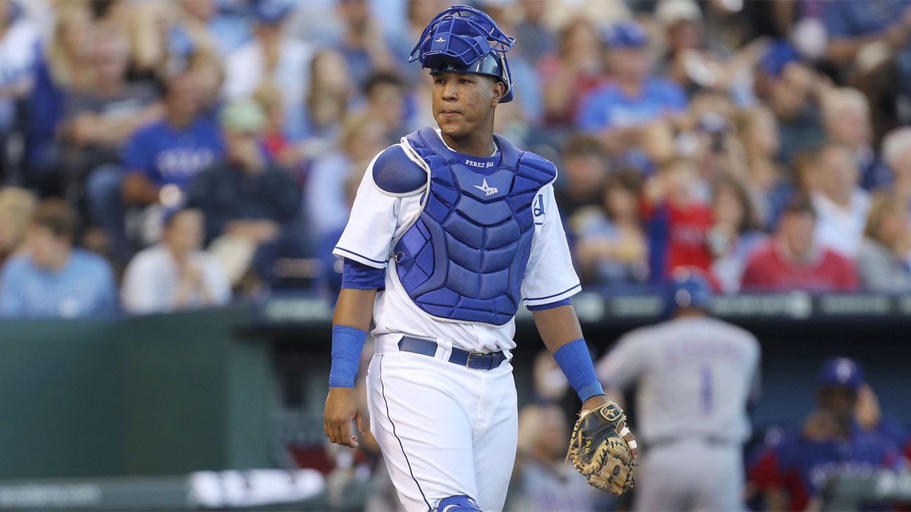 Kansas City Royals catcher Salvador Perez is out 4-6 weeks with grade 2 ...