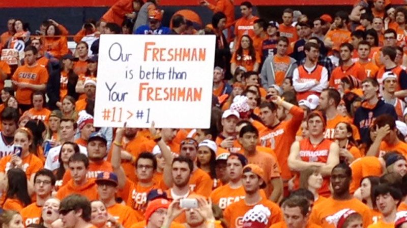Freshmen come into focus all on the same day - ESPN