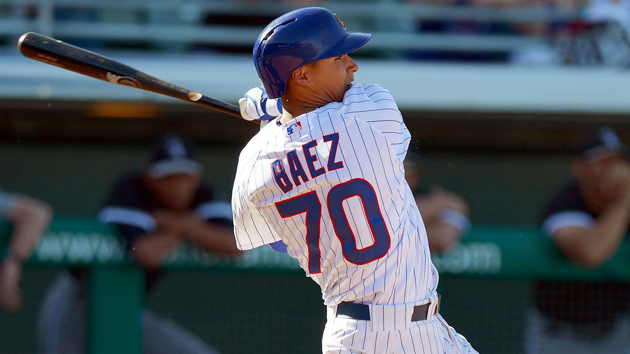 Javier Baez, others put on HR display in batting practice off coaches ...