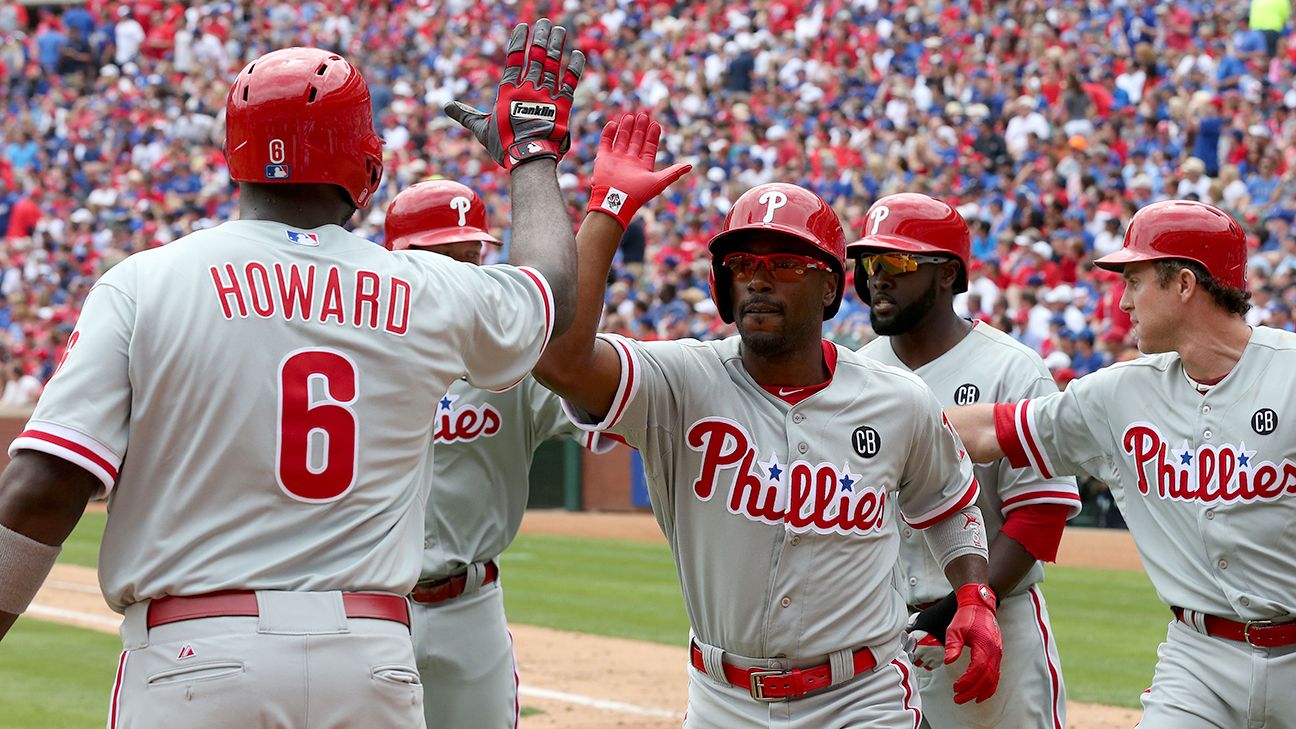 Jimmy Rollins of Philadelphia Phillies sets NL shortstop mark, also ...