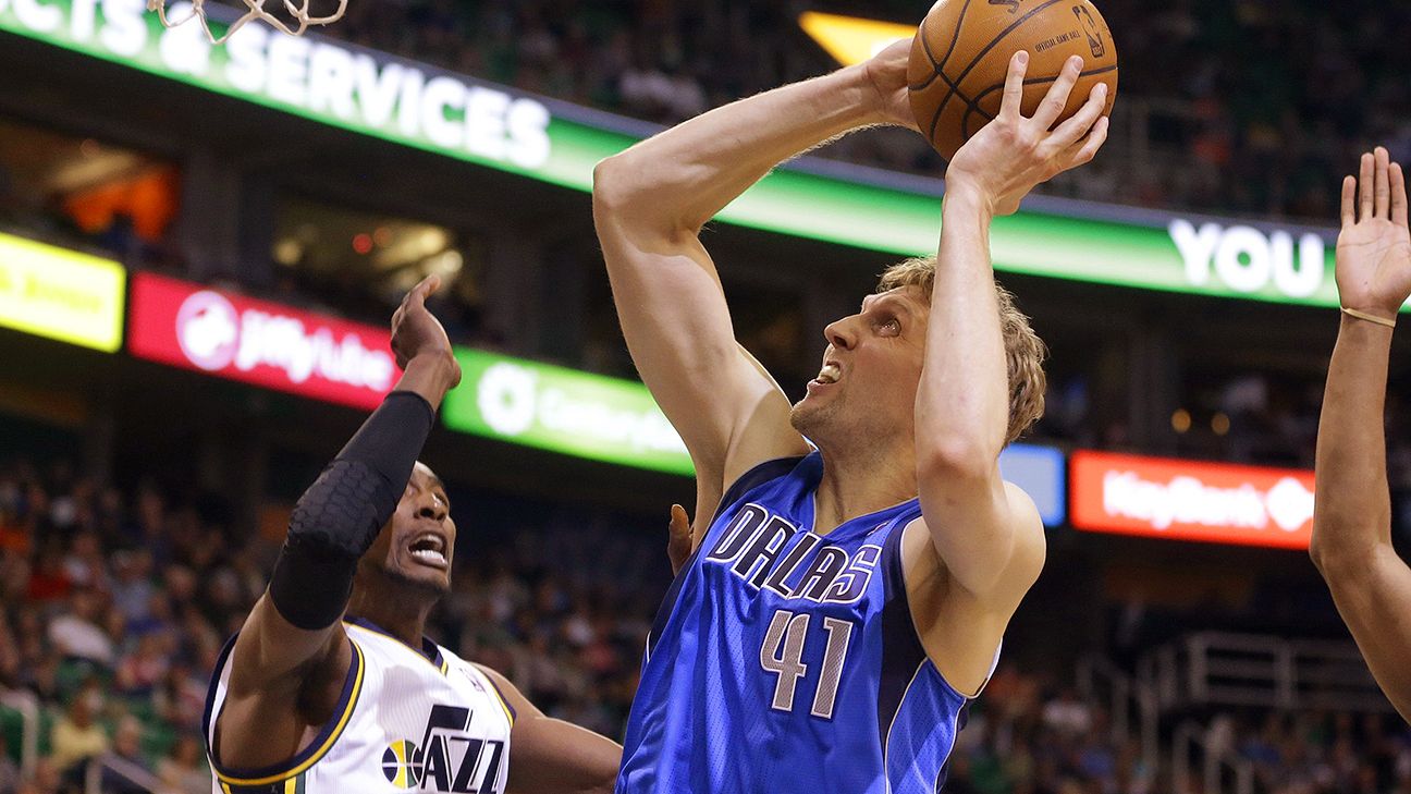 Dirk Nowitzki of Dallas Mavericks one of NBA's 12 all-time greatest ...
