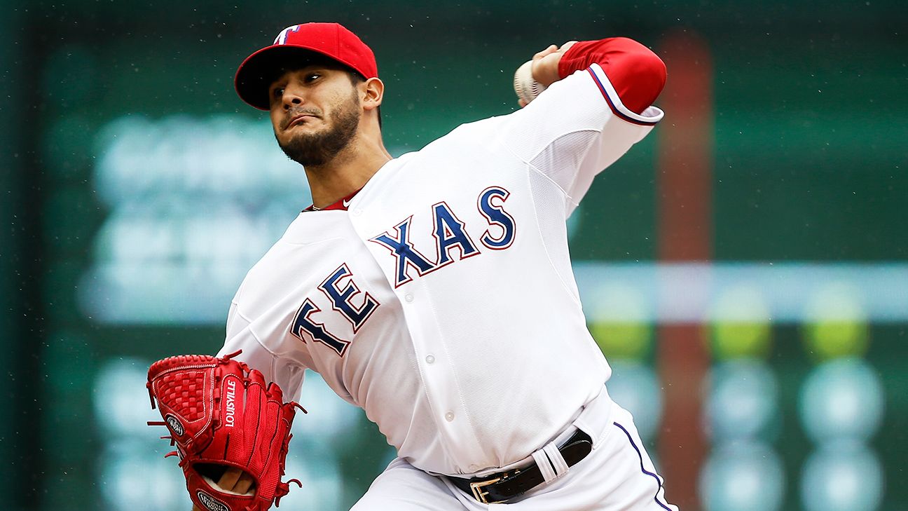 Quick talk helps Martin Perez to solid outing - ESPN - Dallas Texas ...