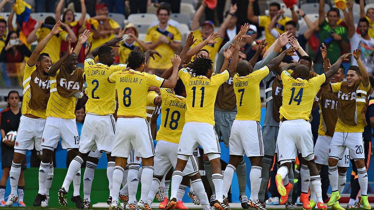 Three Points by Andy Mitten on Colombia's 3-0 win over Greece - ESPN