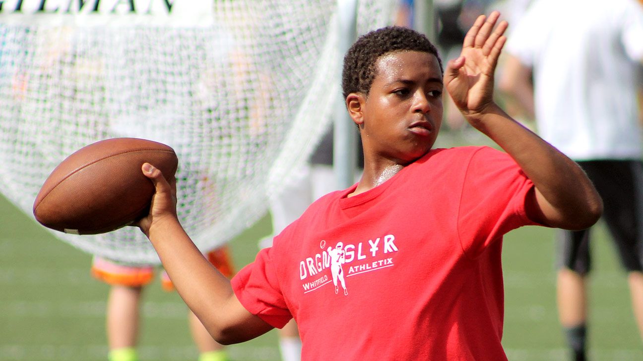 Chase Griffin, the 13-year-old Elite 11 ball boy, counts Johnny Manziel ...