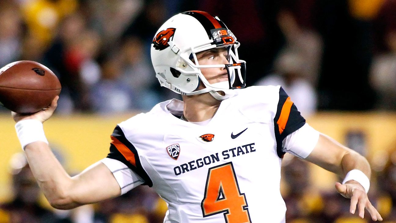 Sean Mannion of Oregon State Beavers needs 53 more yards than thought ...