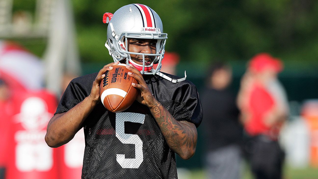 Braxton Miller of Ohio State Buckeyes reinjures right shoulder - ESPN