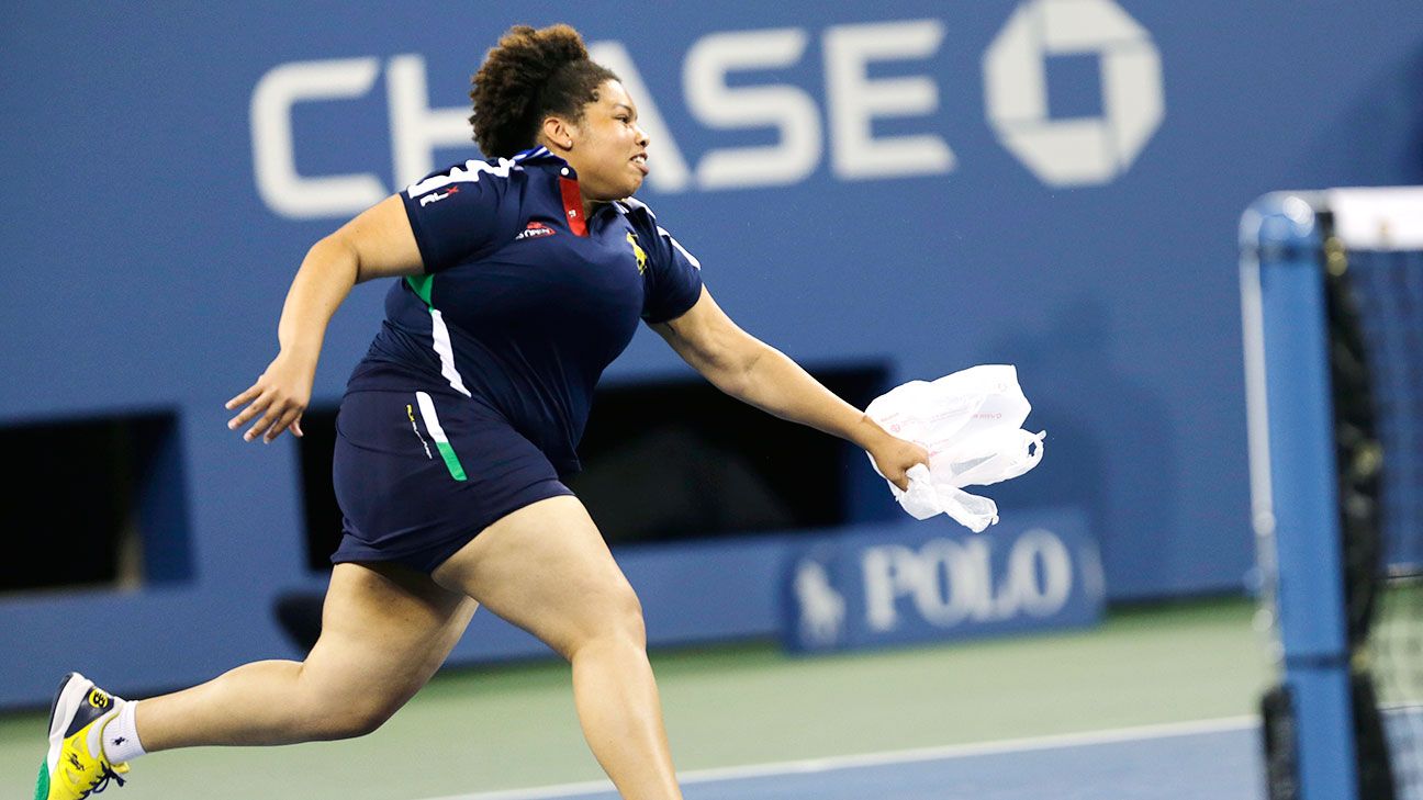 Behind the Viral Star: US Open Ball Girl - ESPN