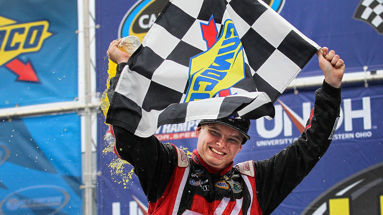 Cole Custer, 16, youngest to win in NASCAR National Series event - ESPN