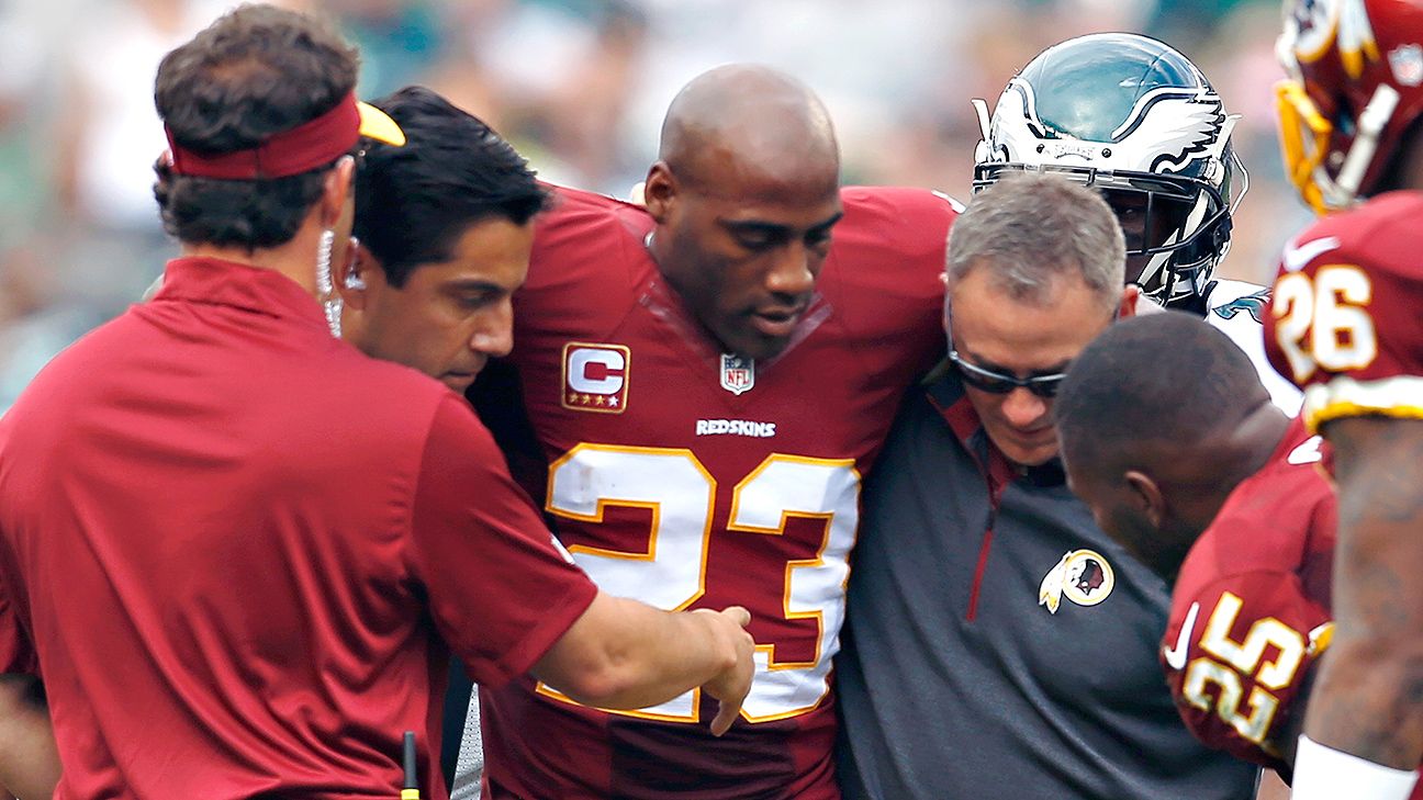 DeAngelo Hall of Washington Redskins told he likely has torn Achilles ...